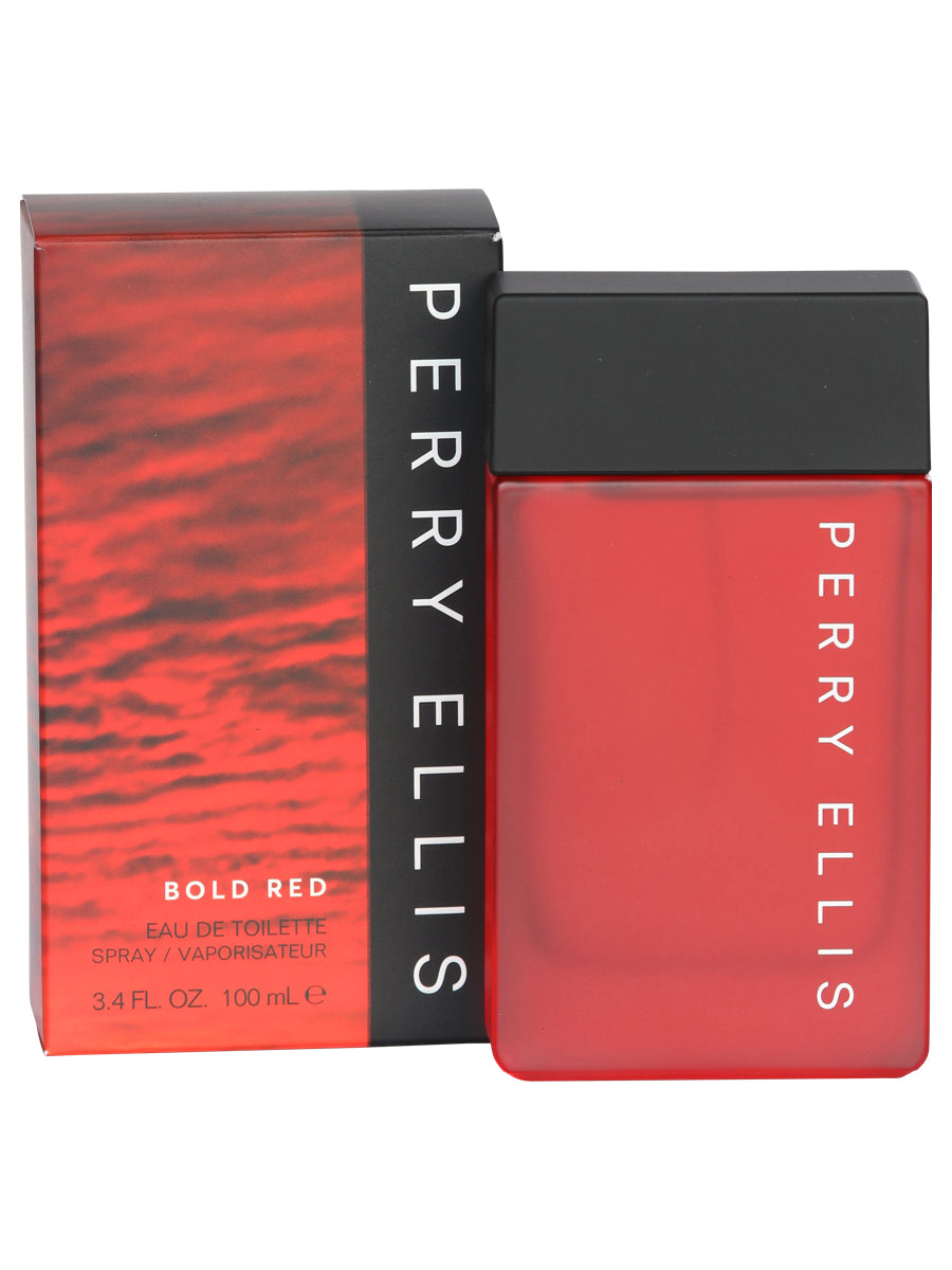 Perfume para Caballero PERRY ELLIS * BOLD RED 3.4 OZ EDT SPRAY ...